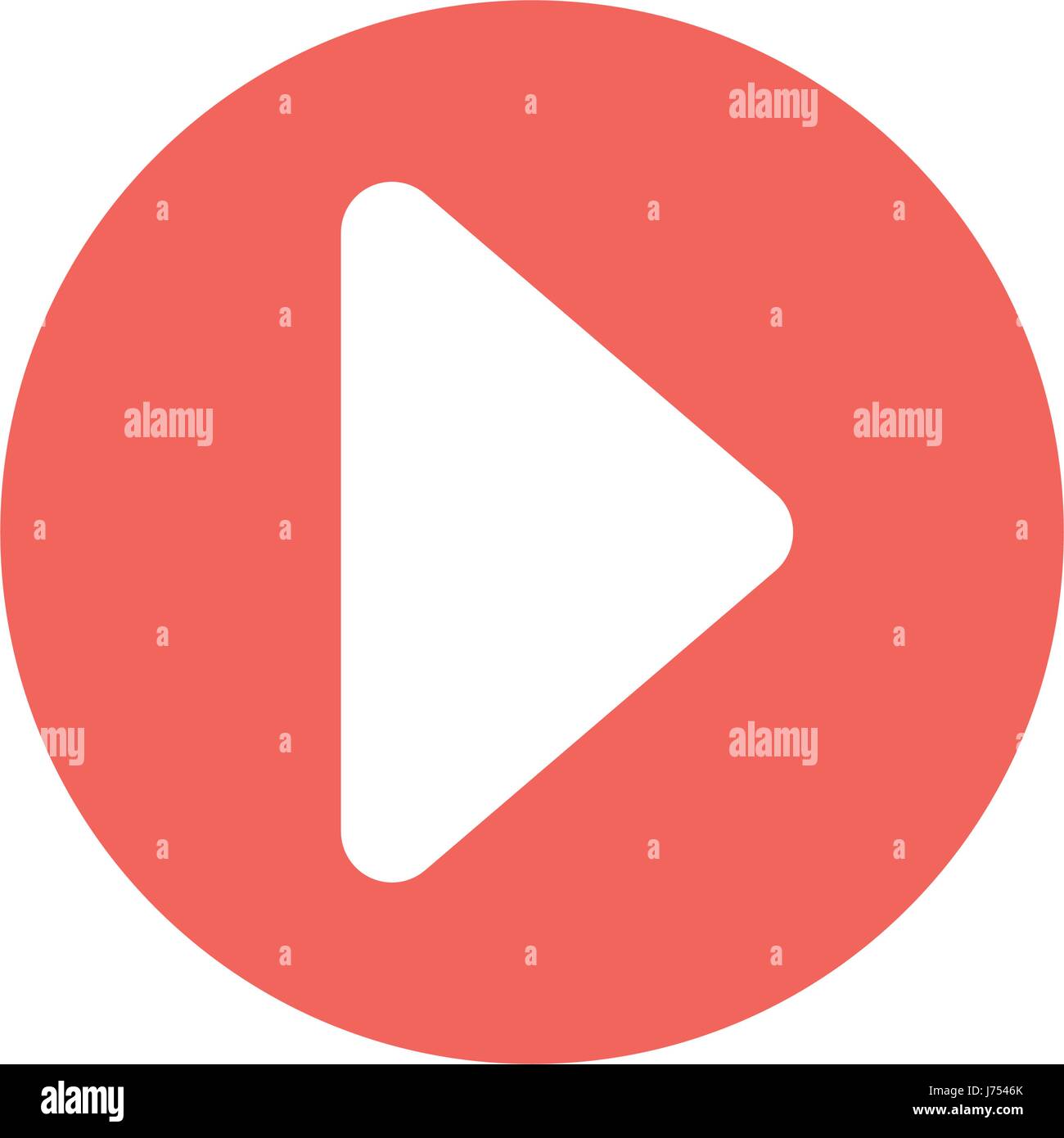 play button icon Stock Vector Image & Art - Alamy