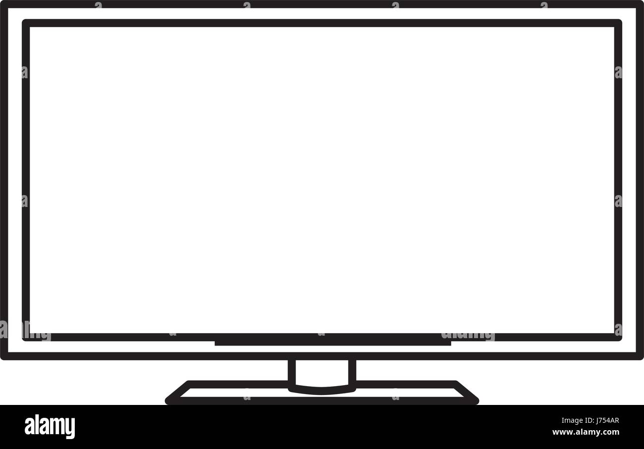 modern television icon Stock Vector Image & Art - Alamy