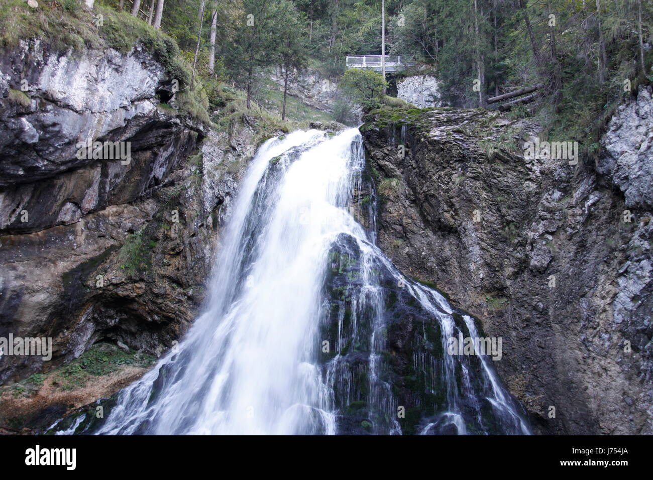 golling waterfall in salzburg Stock Photo - Alamy