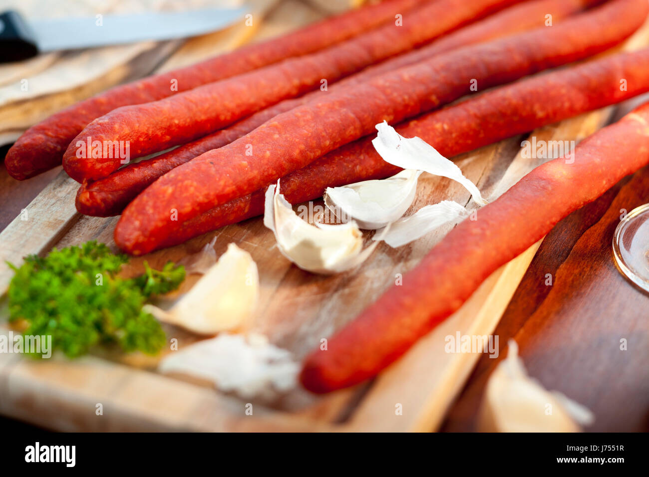 Cabanossiwurst hi-res stock photography and images - Alamy