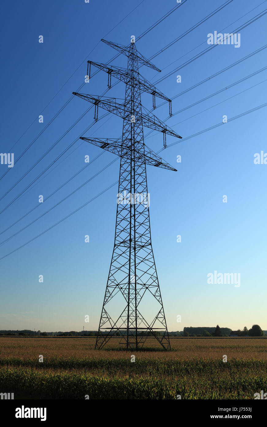 energy power electricity electric power mast current mast power line ...