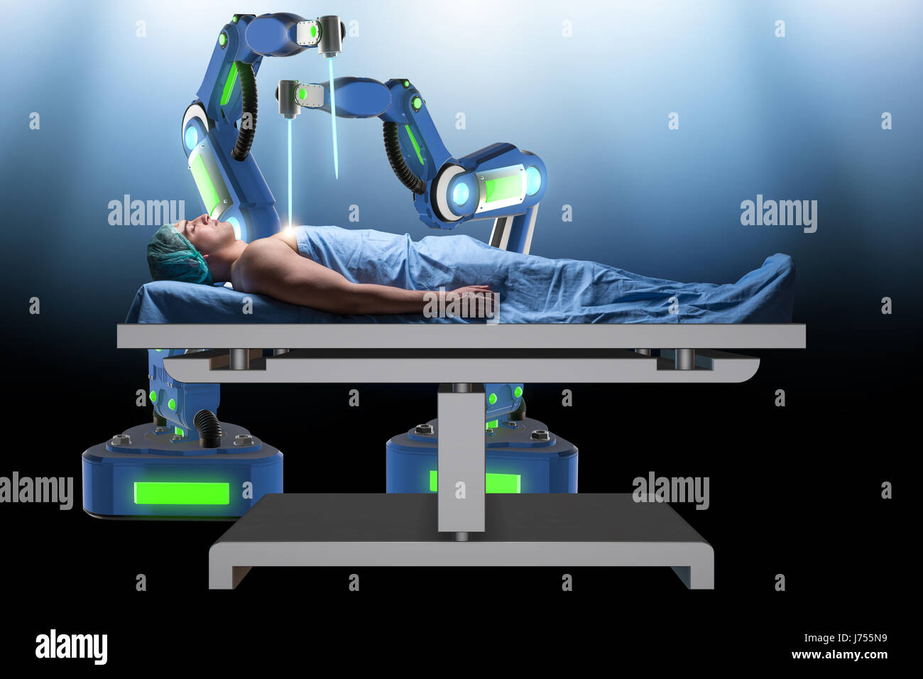 Surgery performed by robotic arm Stock Photo - Alamy Surgery performed by robotic arm Stock Photo - Alamy