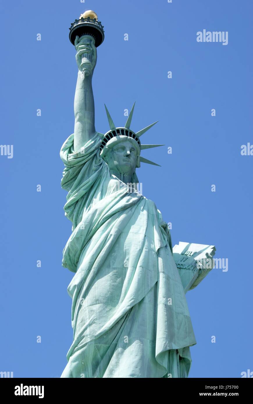 blue green statue face freedom liberty day during the day cooper crown ...