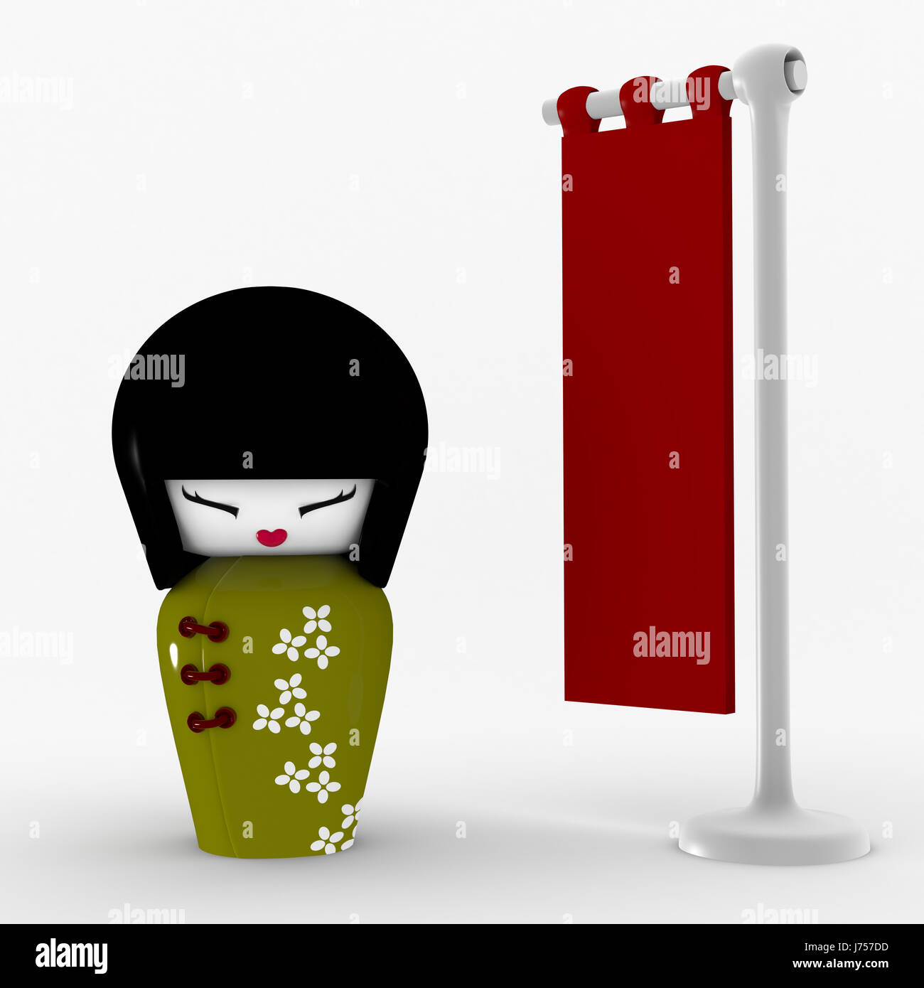 woman isolated lady toy doll bright shiny plastic synthetic material ...