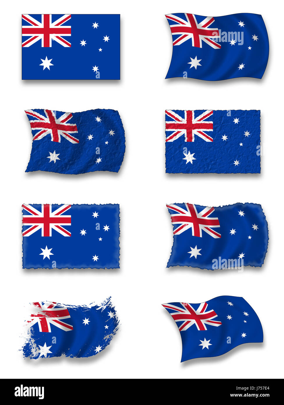flag of australia Stock Photo - Alamy