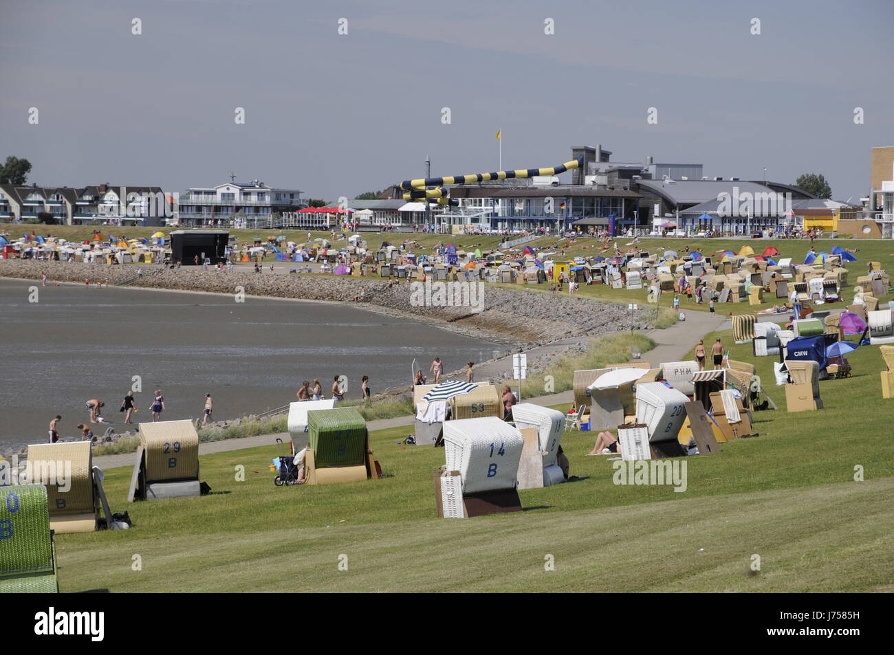 beach at bsum Stock Photo - Alamy