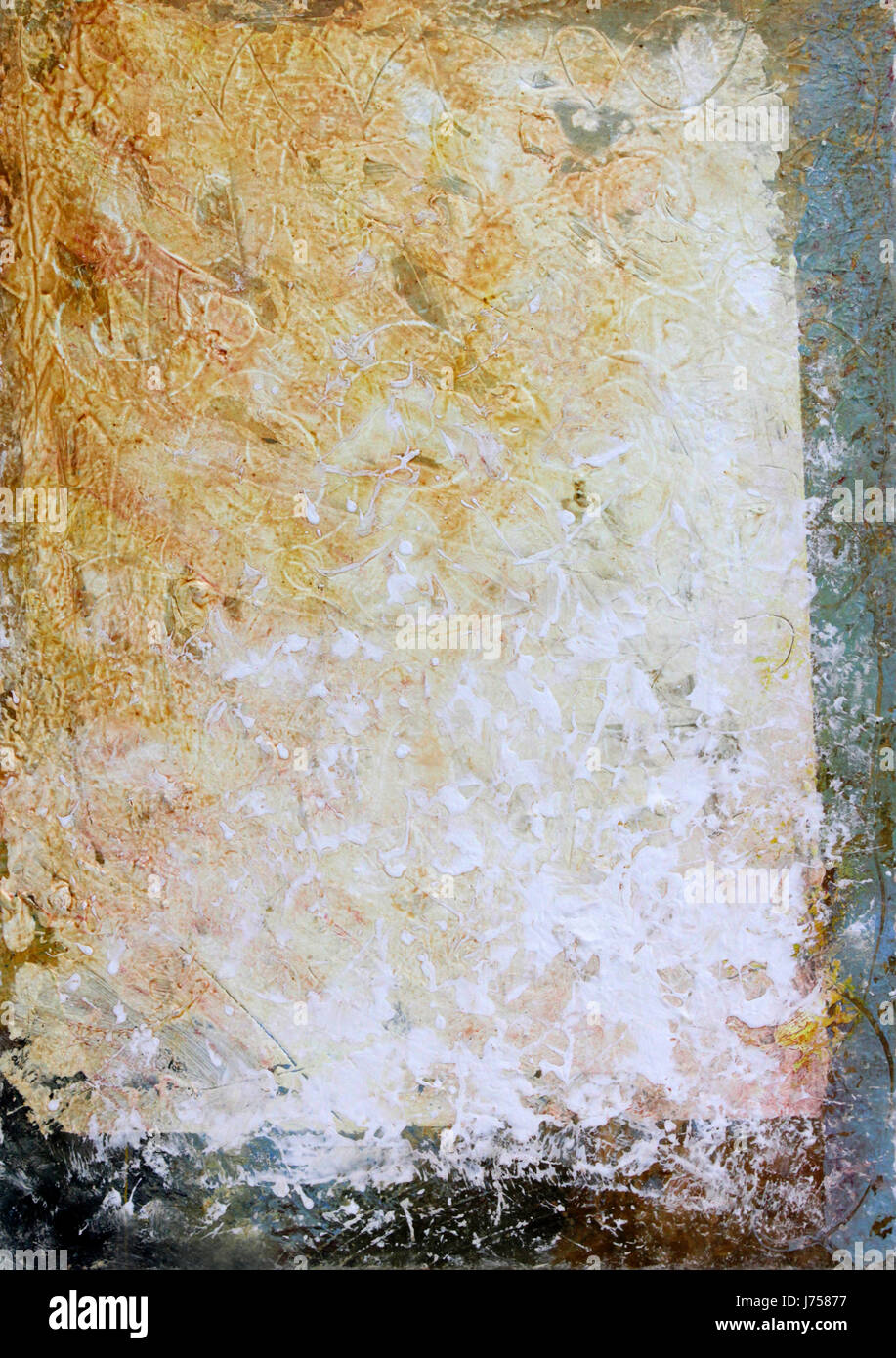 art painting paint lacquer painted paintings scratch texture blue art ...