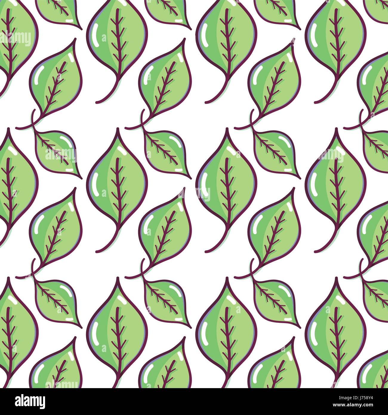 nice organic leaf plant background Stock Vector Image & Art - Alamy
