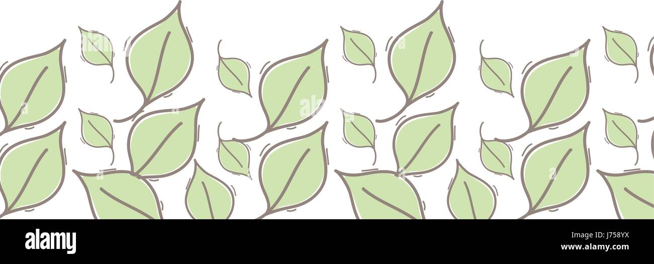 nice organic leaf plant background Stock Vector Image & Art - Alamy