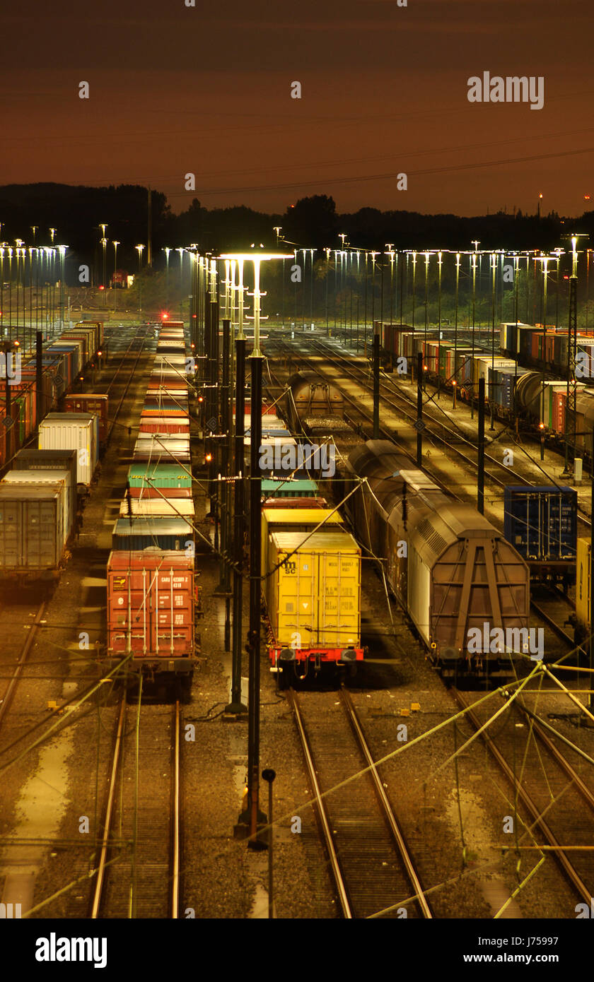 Goods train wagons marshalling hi-res stock photography and images - Alamy