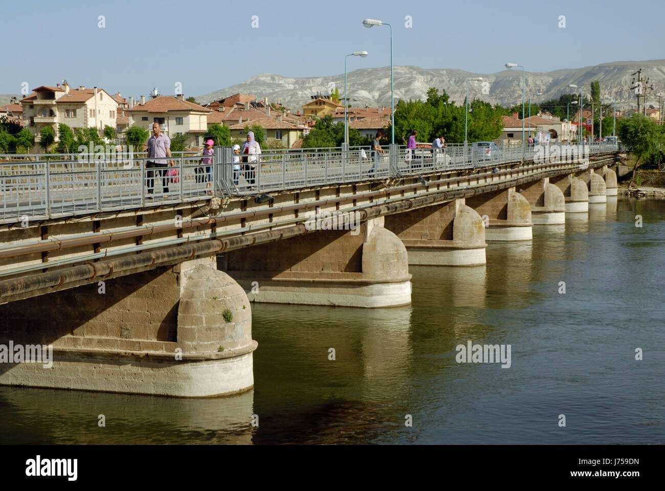 bridge over kizilirmak river,avanos Stock Photo - Alamy