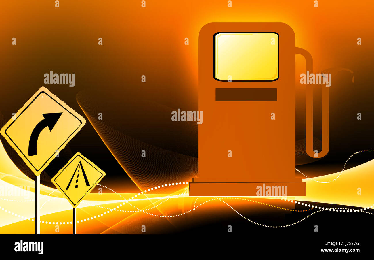 sign signal emblem traffic transportation fuel boards pump car ...