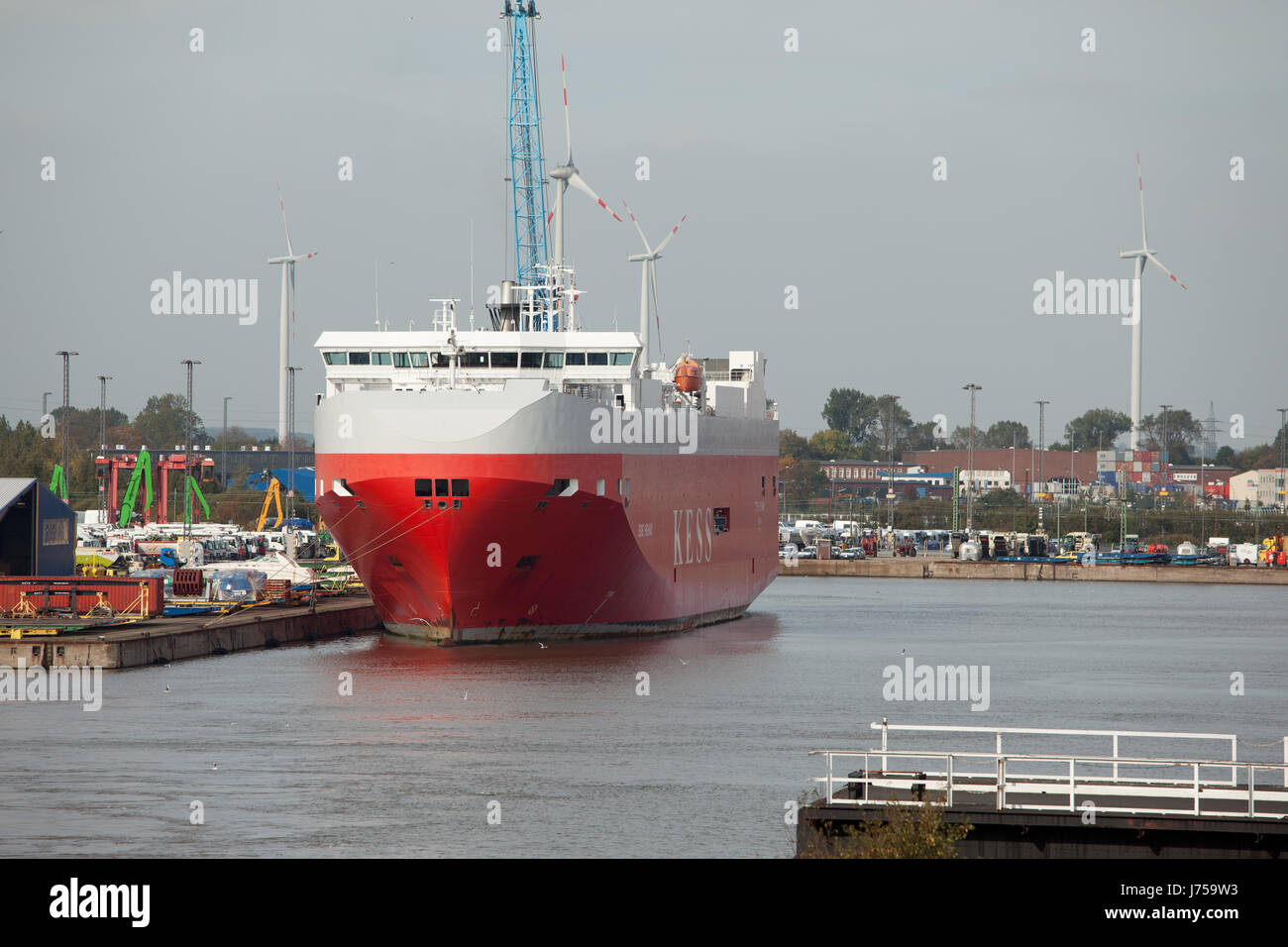 container ship harbor logistics harbours import export cargo ship ...
