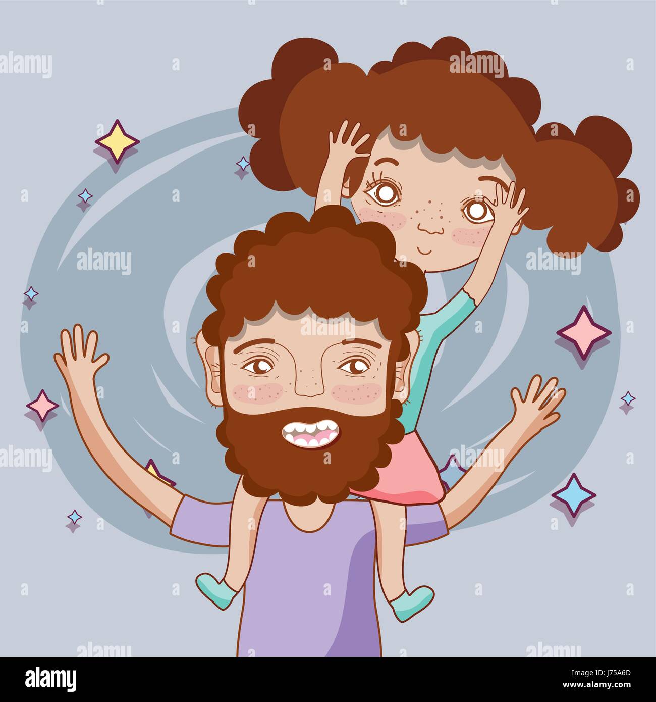 Fathers eyes Stock Vector Images - Alamy