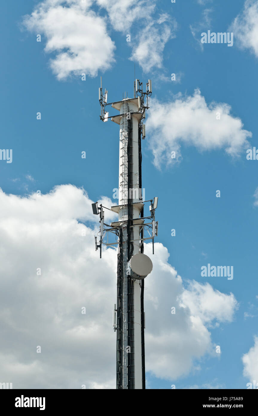 tower wireless communications telecom blue tower communication vertical ...