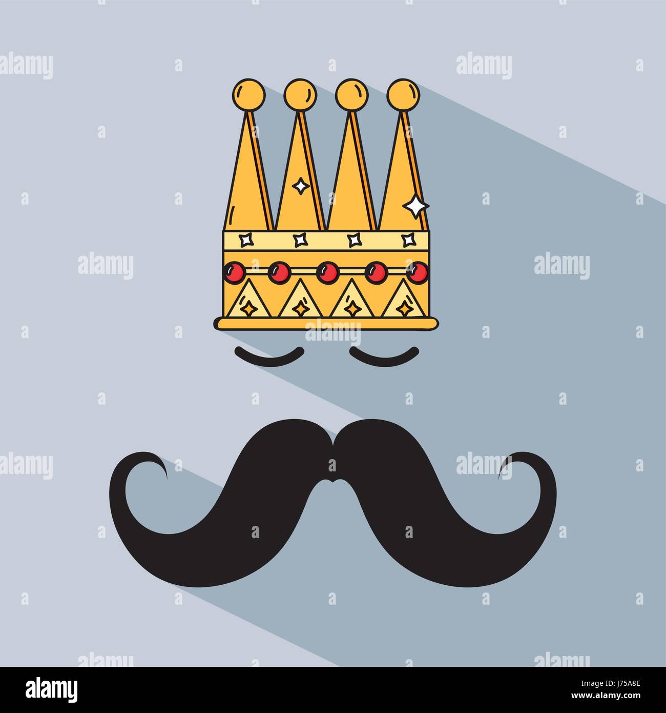 man face with eyes and mustache expression Stock Vector Image & Art - Alamy