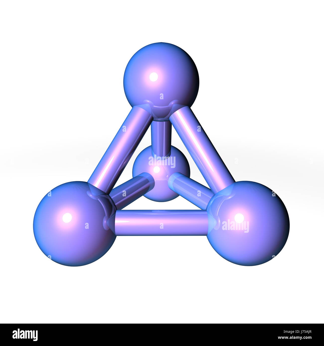 blue pyramid purple bright shiny metallic frame atomic framework blue ...