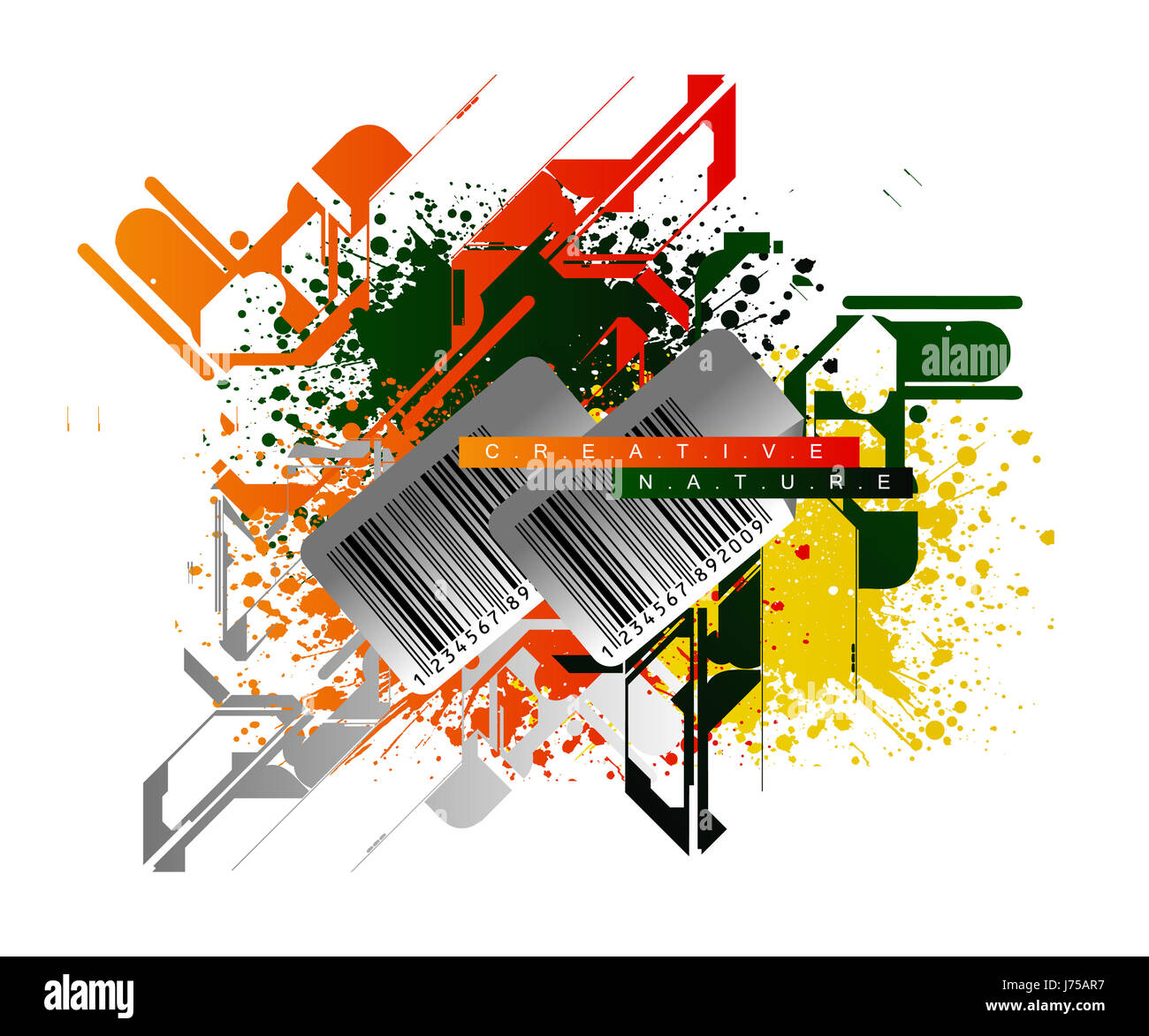 stylish decoration gradient trendy mix blend corporate internet www ...