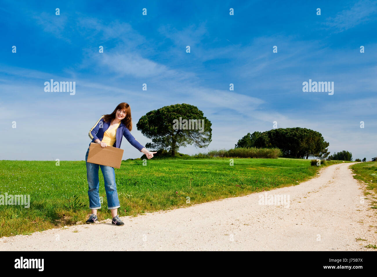 woman holiday vacation holidays vacations trip card possession holding ...