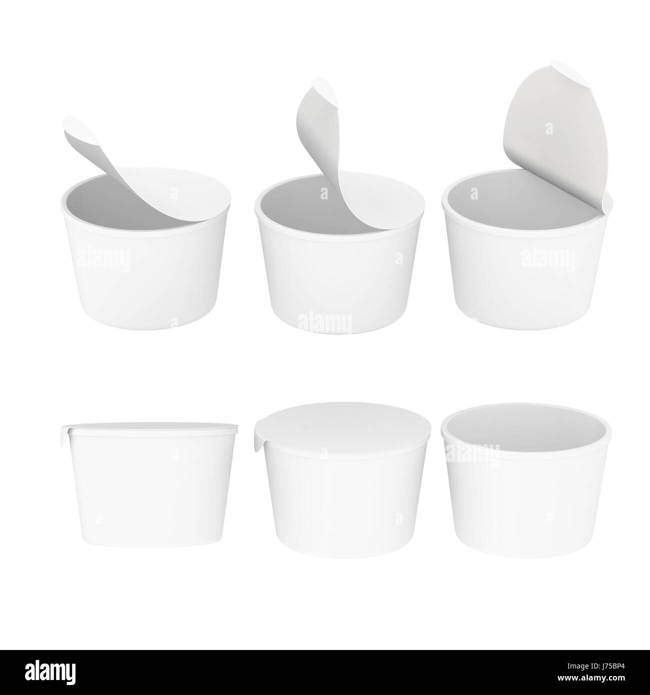 General food cup packaging for variety product like dairy , instant ...