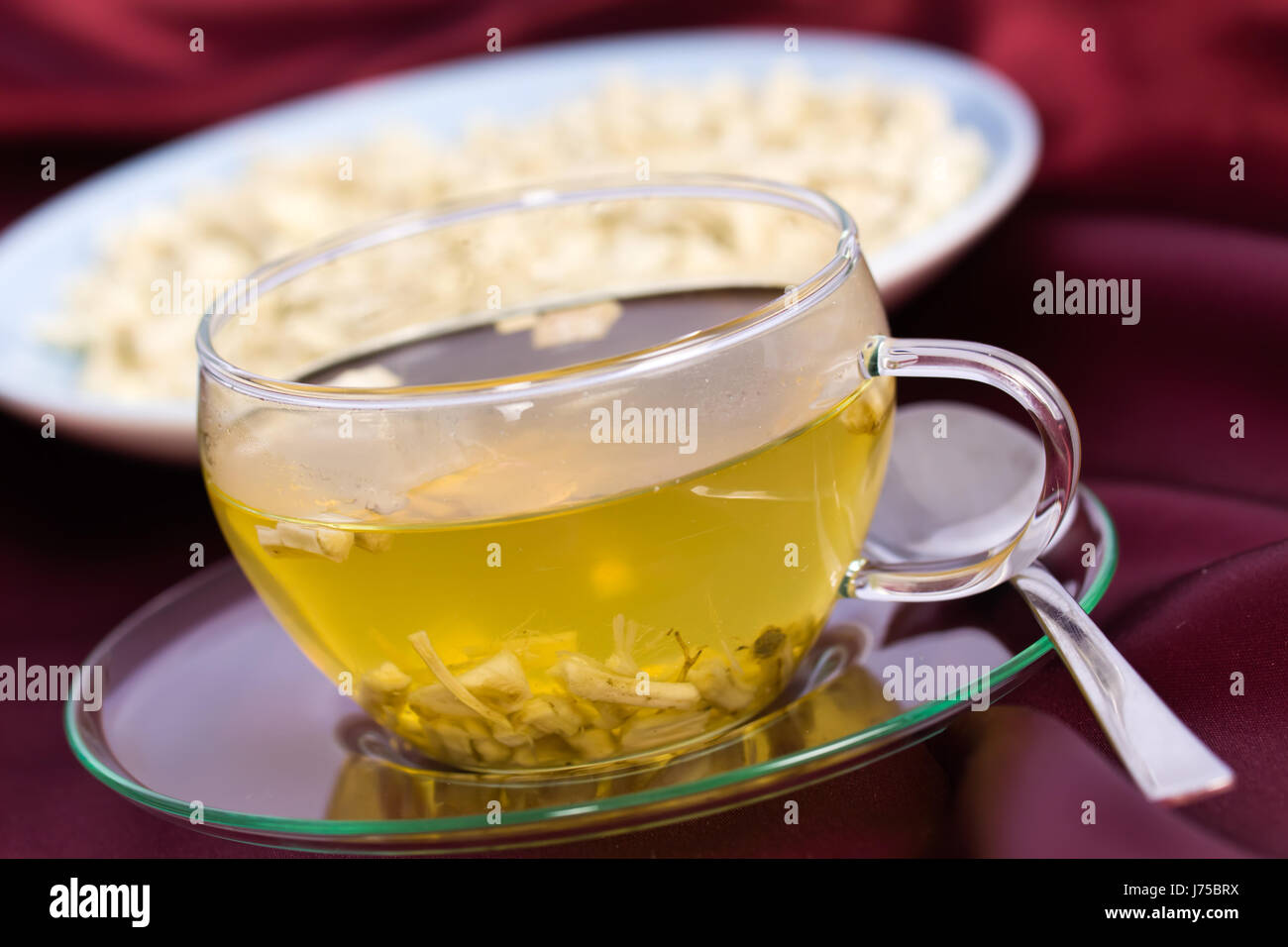 tea,althaea officinalis,marshmallow root Stock Photo - Alamy