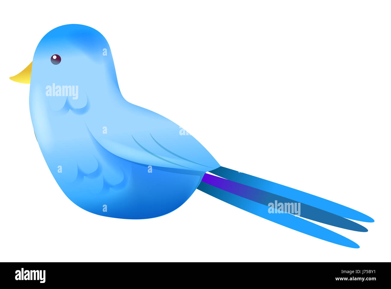 blue bird travel model design project concept plan draft flight animal ...