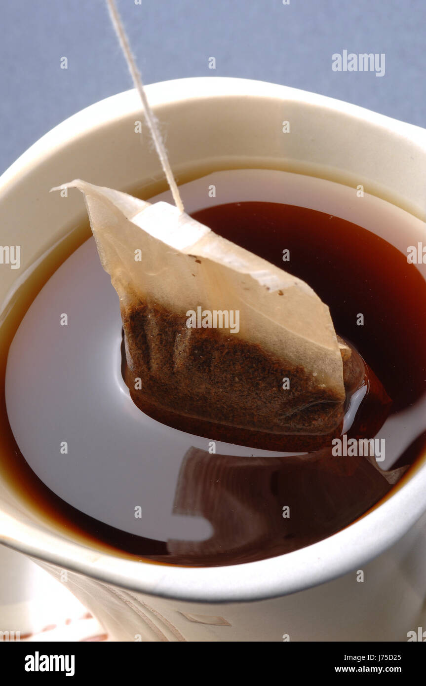 tea in sachets Stock Photo - Alamy