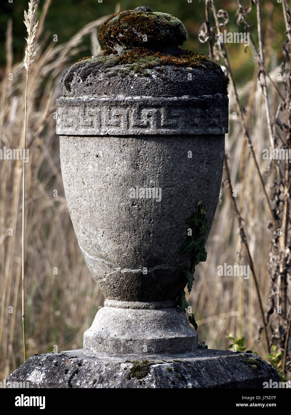 vessel moss container urn object religious cemetery vessel moss ...