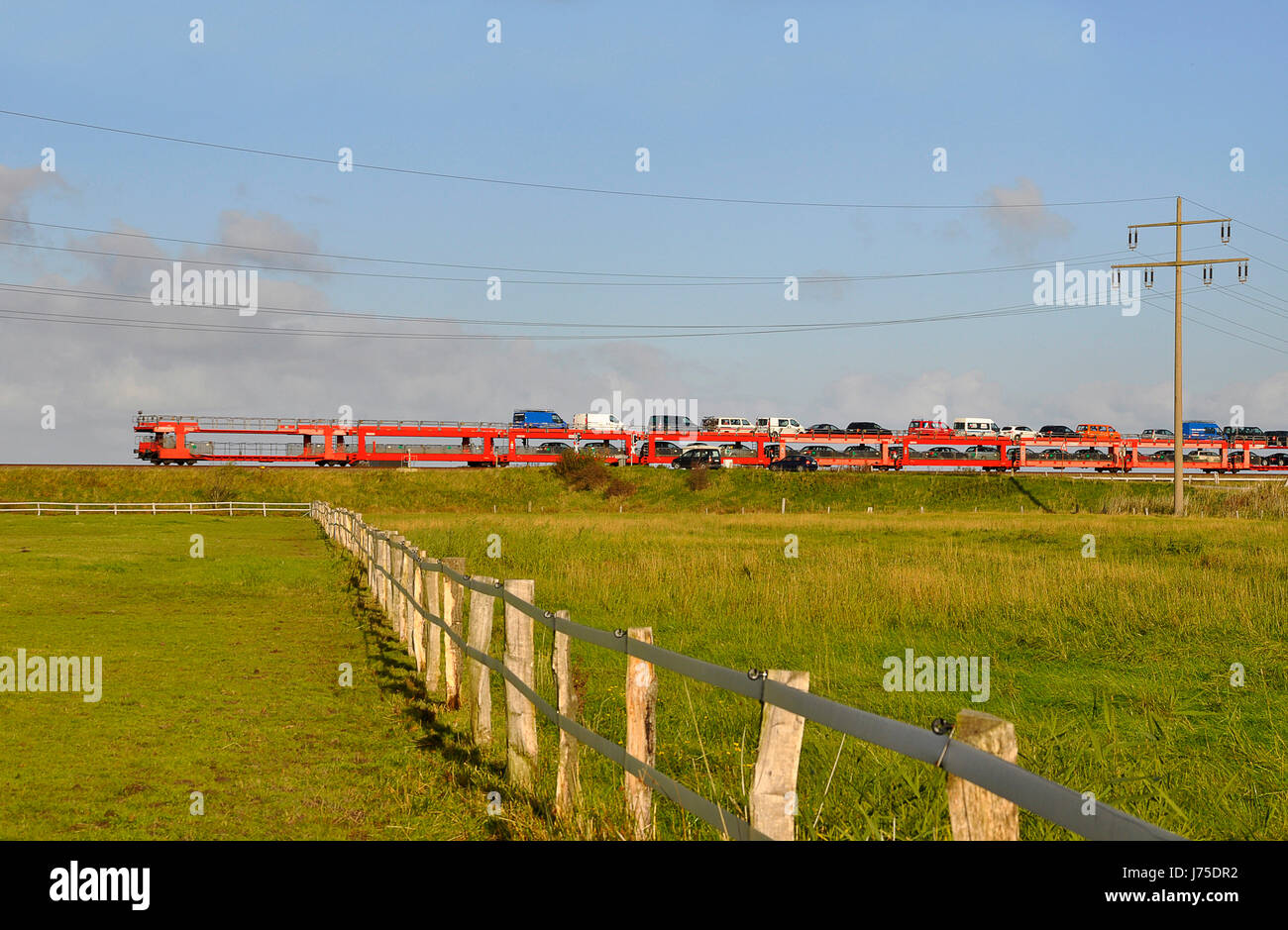 Car train sylt autozug hi-res stock photography and images - Alamy