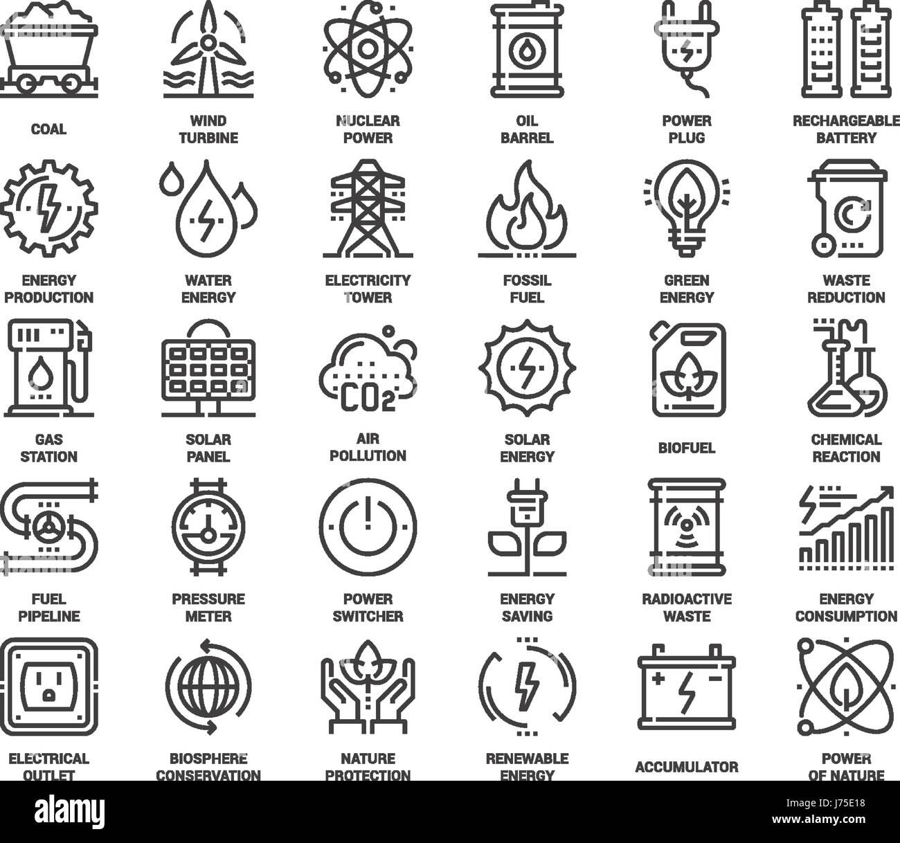 Hydroelectric electricity energy Black and White Stock Photos & Images ...