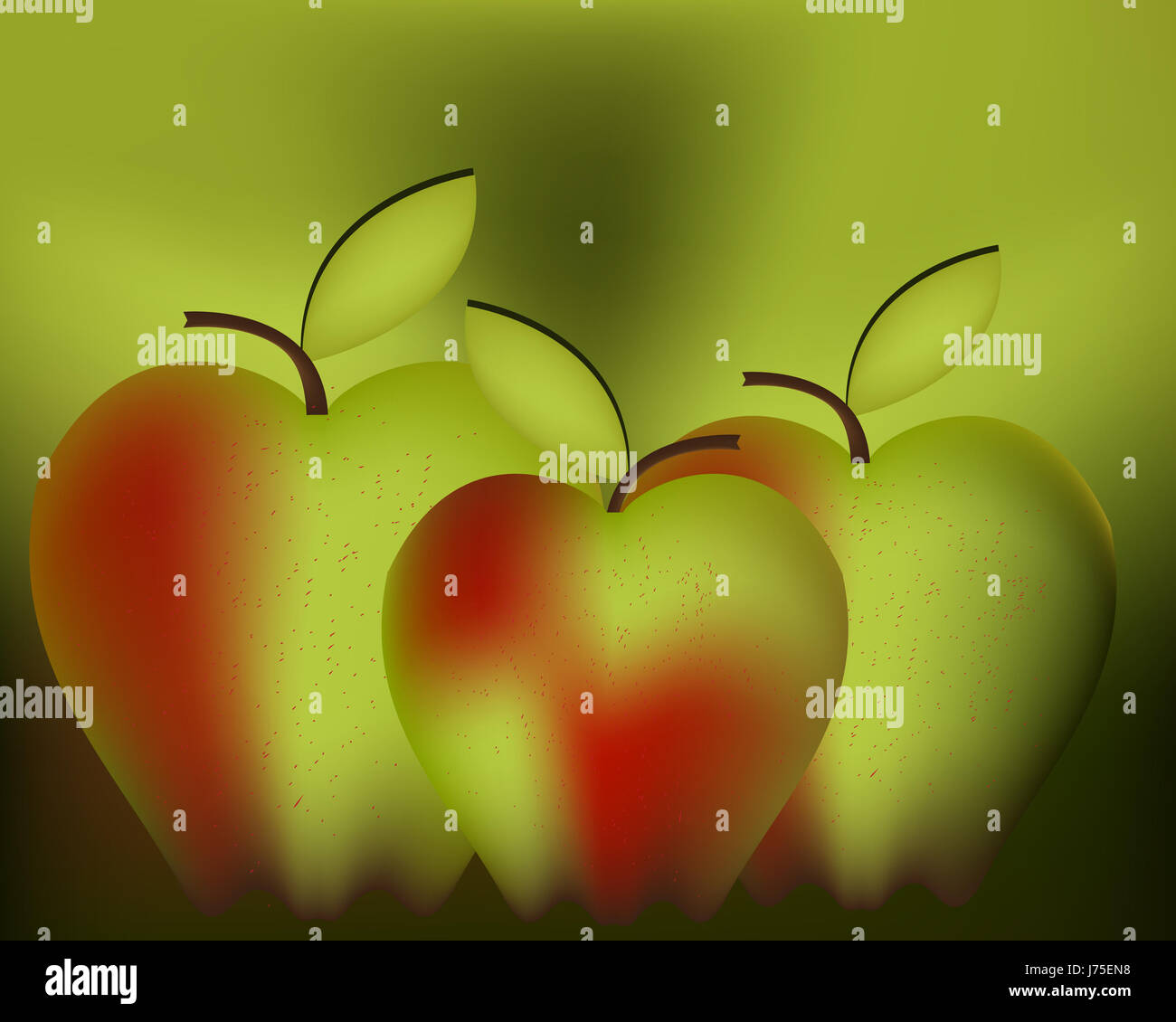 leaf art green illustration fruit idea perspective point of view ...