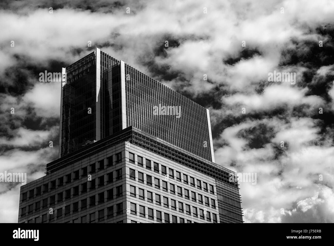 High Rise Buildings on Sunny Day Stock Photo - Alamy