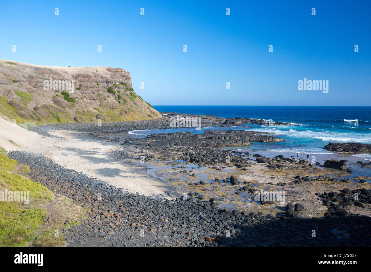 Cairn Beach Mornington Peninsula Stock Photo - Alamy