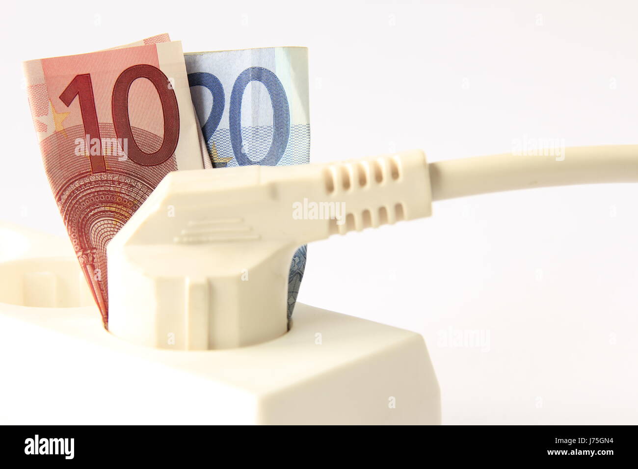 plug and bills Stock Photo - Alamy