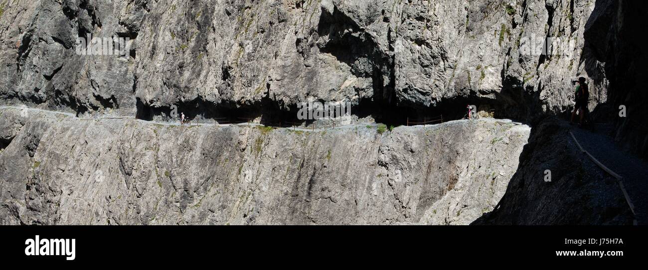 the path in the rock Stock Photo - Alamy