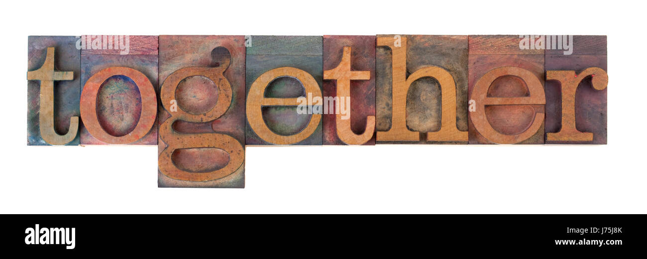 connected collaboration cooperation teamwork unity united together type ...