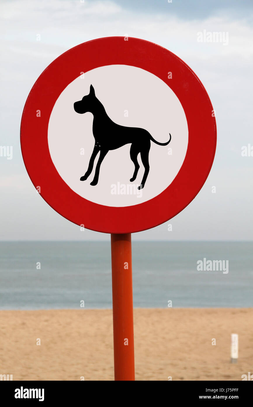 ban for dogs Stock Photo - Alamy