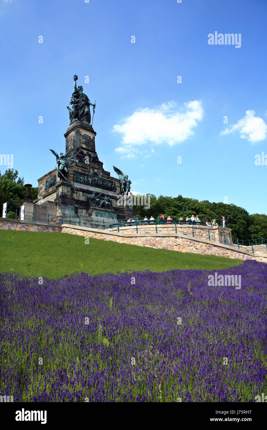 germania in the niederwald monument Stock Photo - Alamy