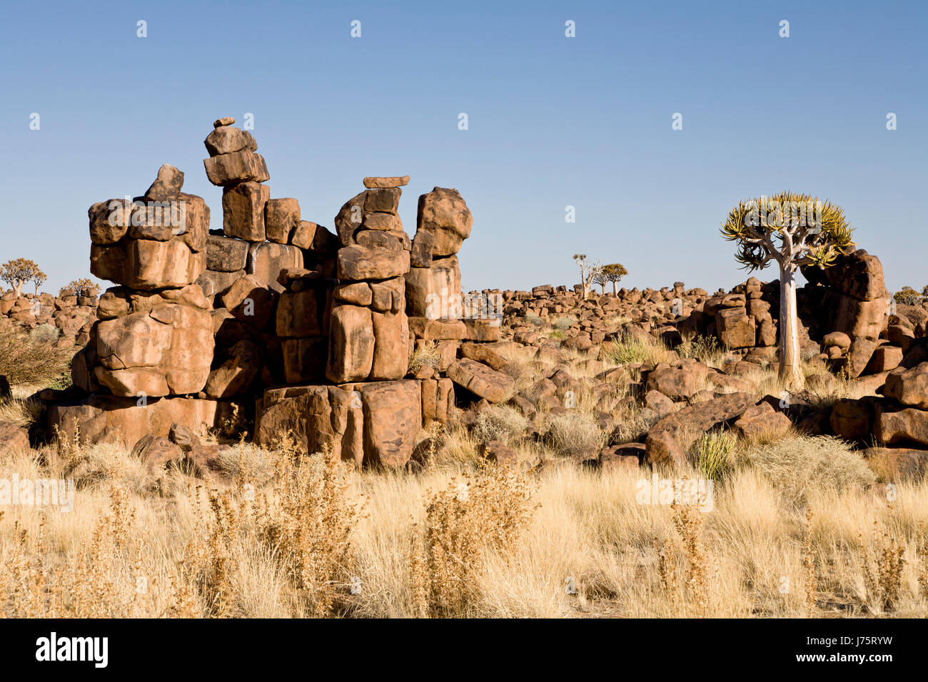africa namibia rock stone erosion dry dried up barren landscape format ...