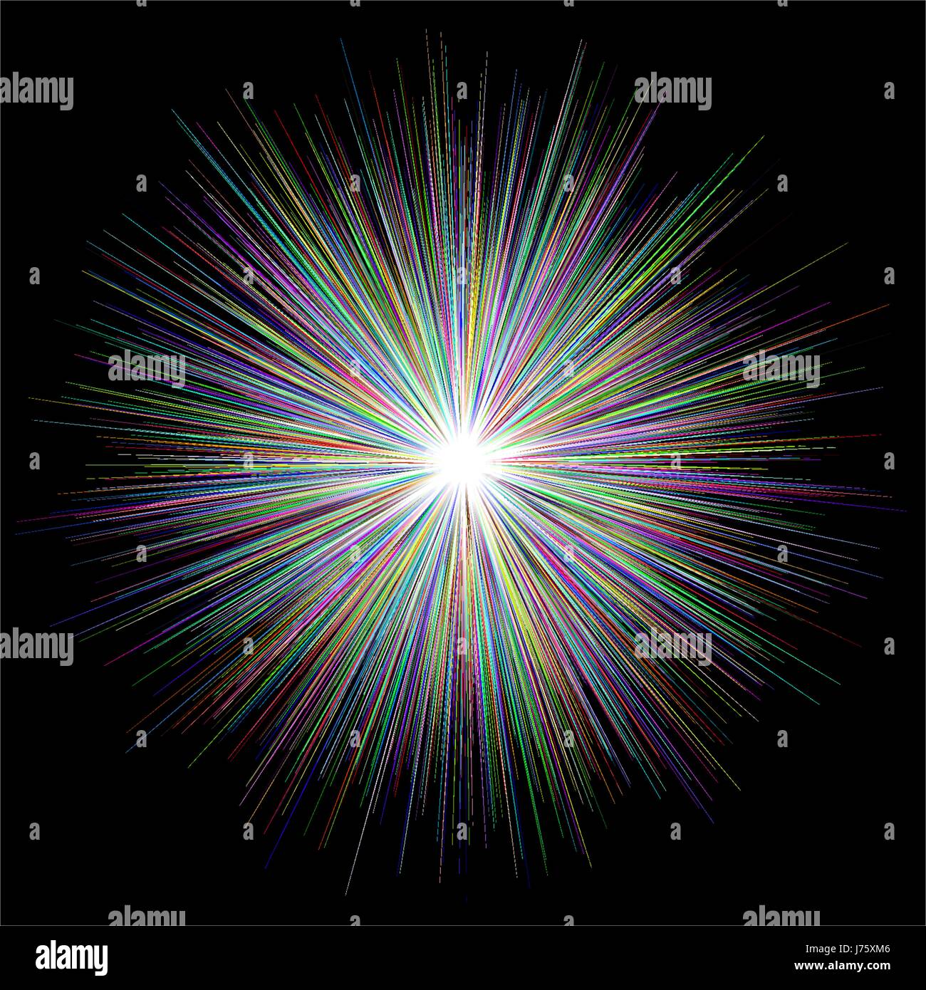 Abstract multicolored blast design background Stock Vector Image & Art ...