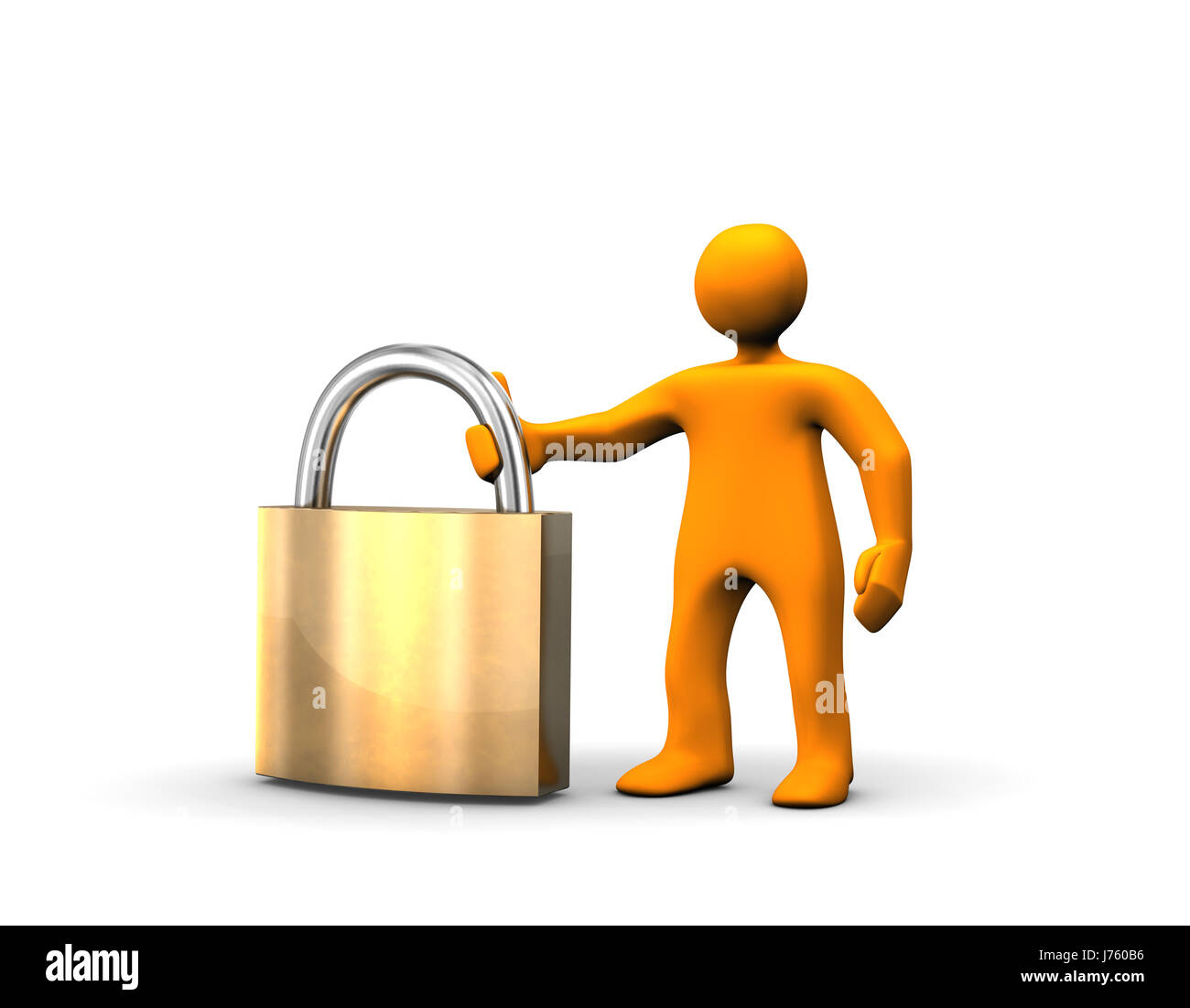 lock close closed certain secured safe comic inaccessible illustration ...