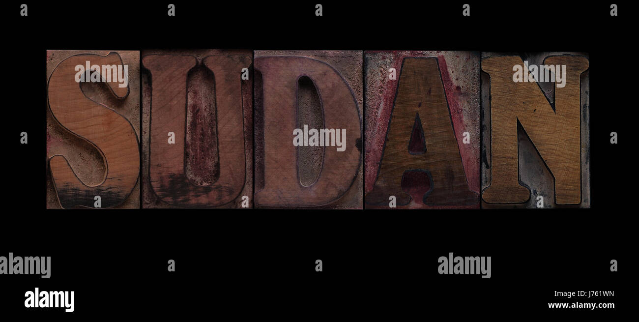 type model build africa letters word writing font typography dark ...