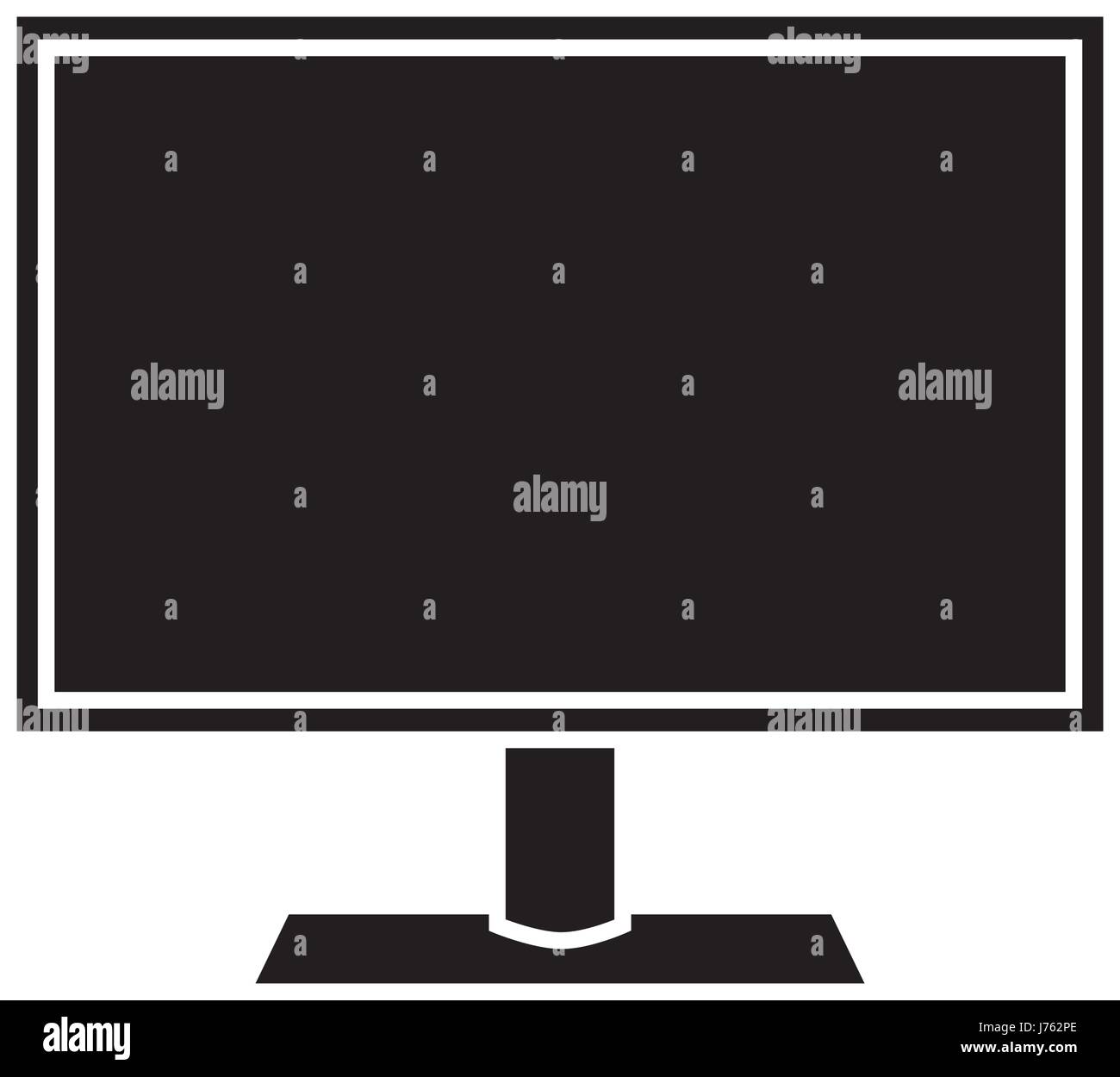 modern television icon Stock Vector Image & Art - Alamy