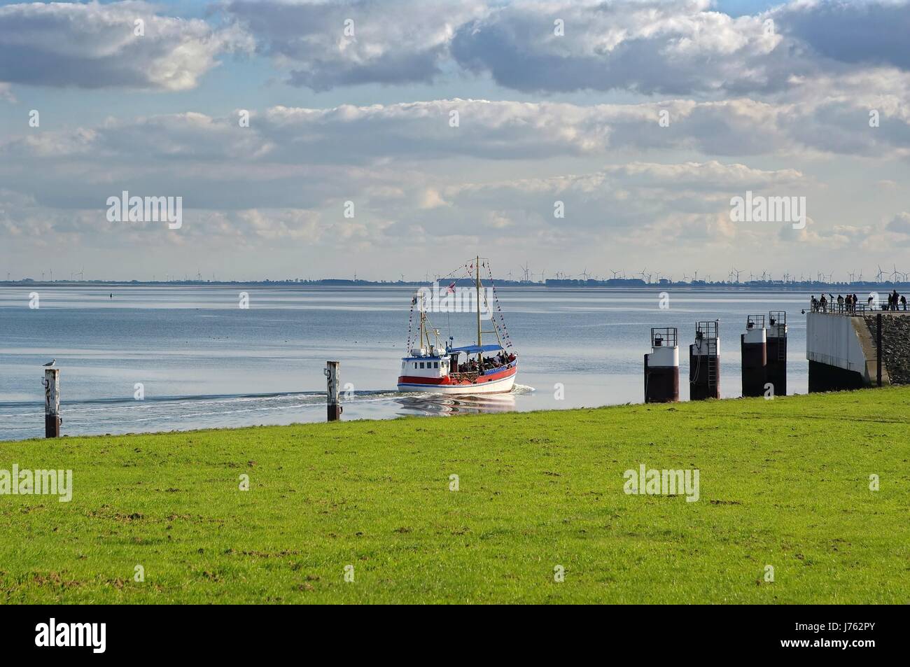 water north sea salt water sea ocean harbor harbours Northern Germany ...