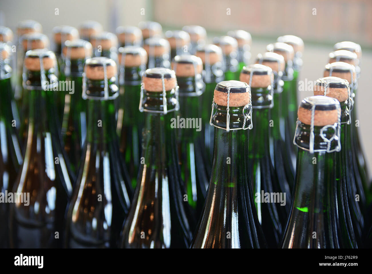 Champagne production process hi-res stock photography and images - Alamy