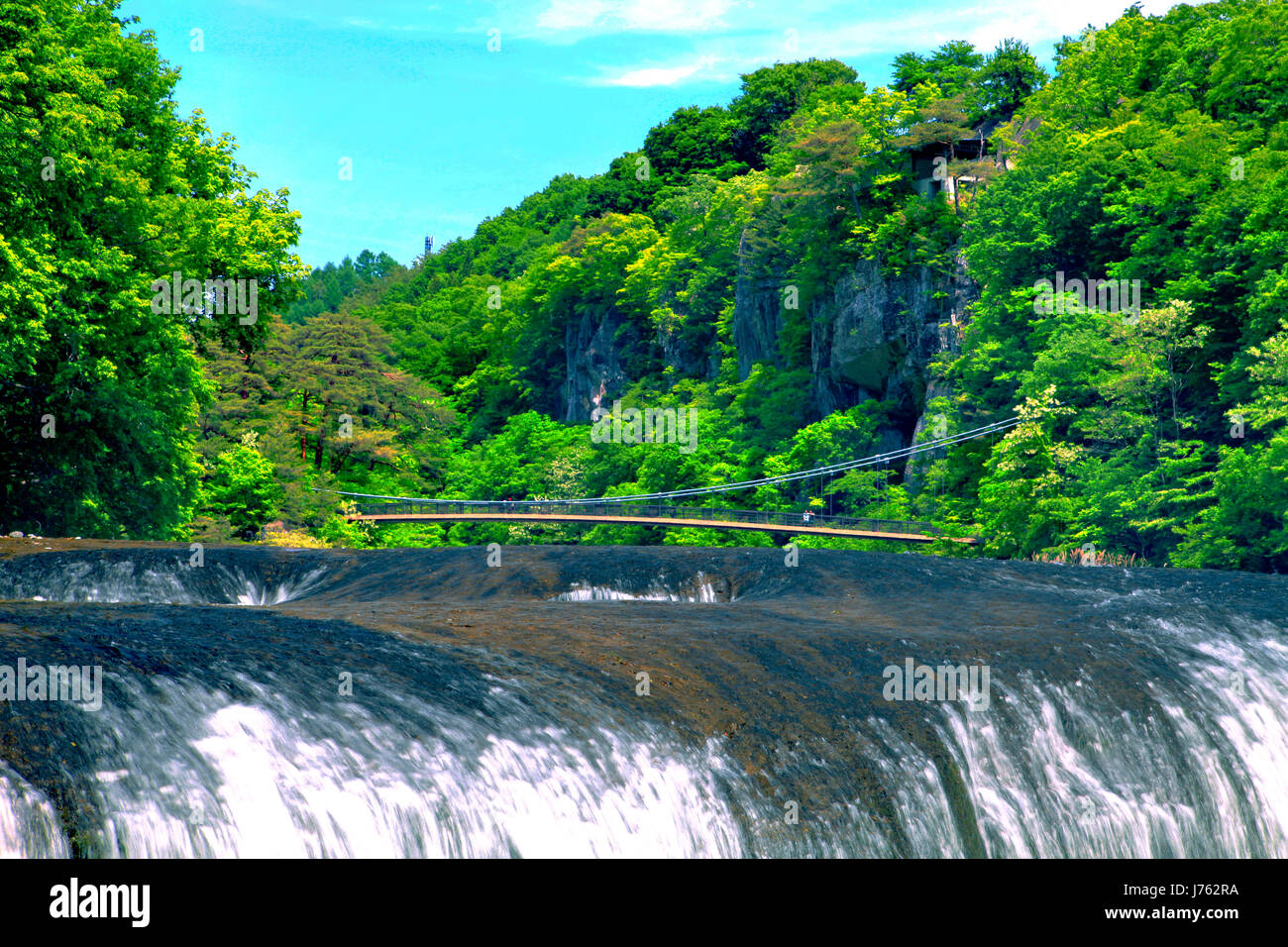 Fukiware Falls Gunma Japan Stock Photo - Alamy