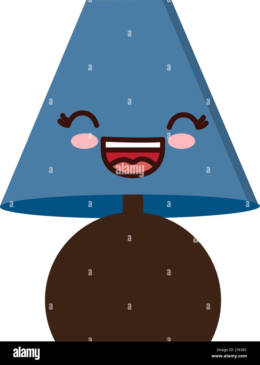 kawaii lamp icon Stock Vector Image & Art - Alamy