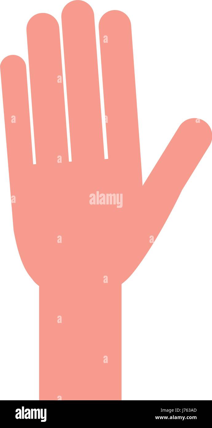 human hand icon Stock Vector Image & Art - Alamy