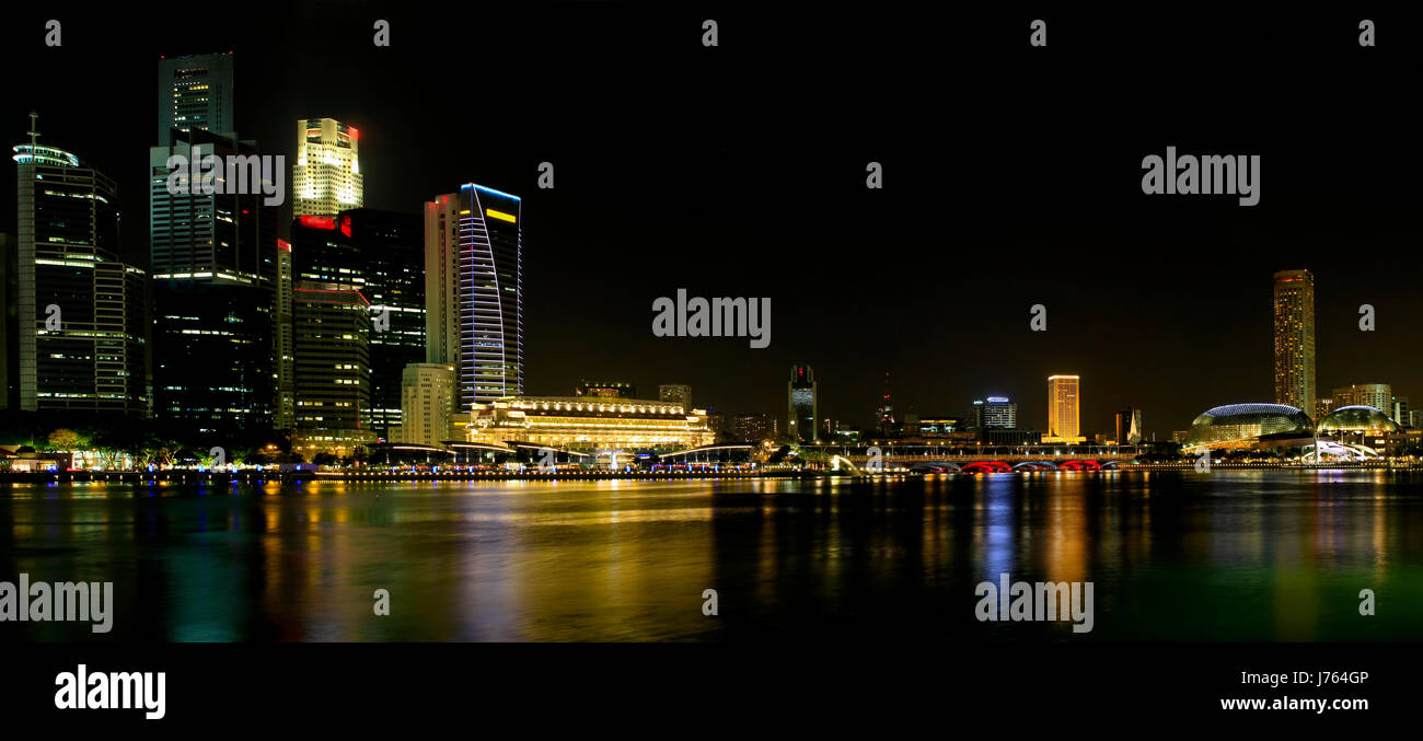 city town night nighttime lights sight view outlook perspective vista ...