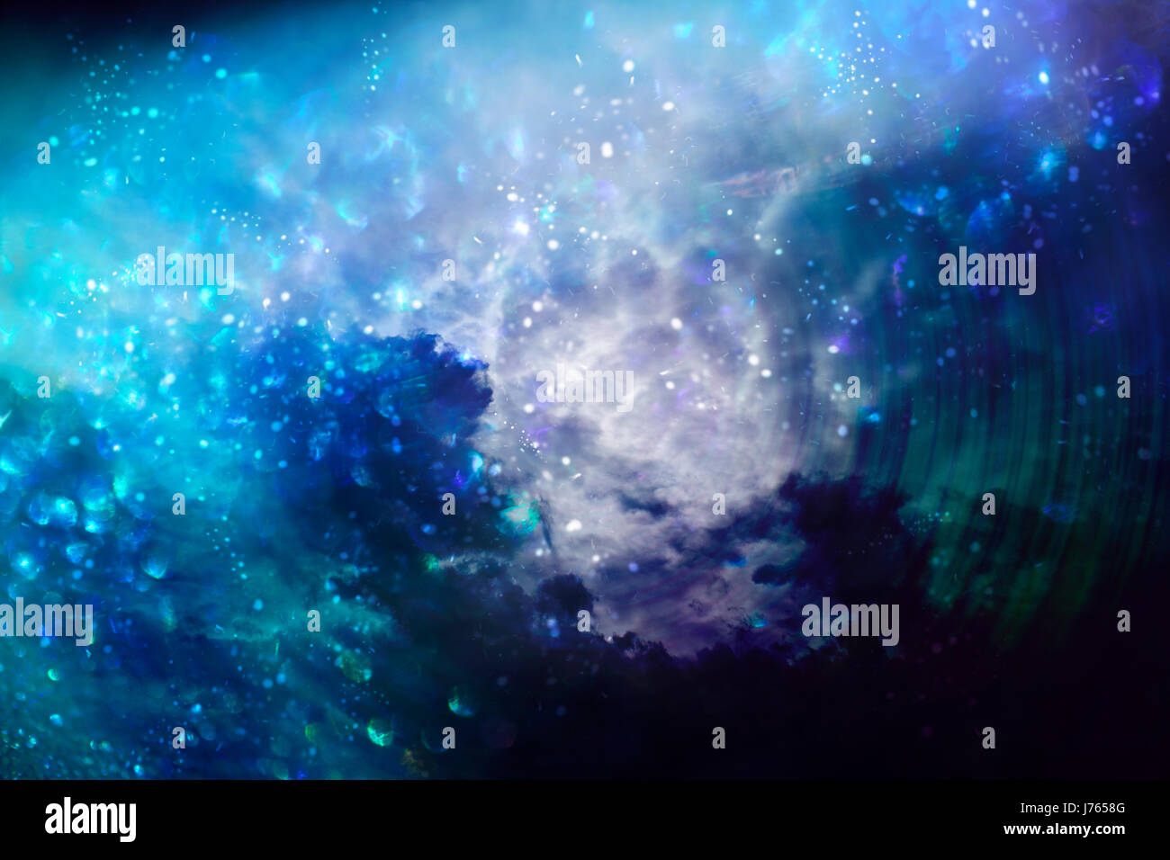 Nebula sky background Stock Photo - Alamy